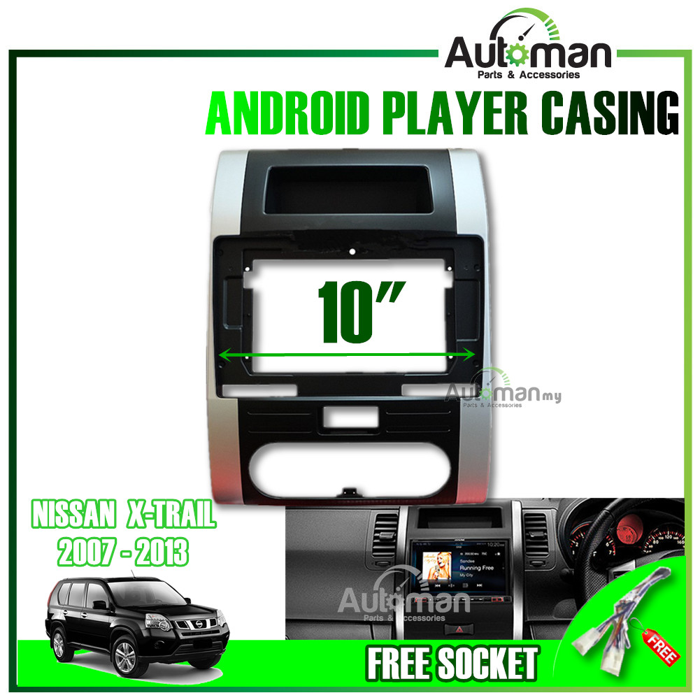 Casing Android Nissan X-Trail Xtrail 2007 - 2013 Dashboard Audio ...