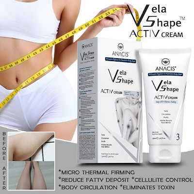 Vela Shape Activ Cream Body Circulation Swelling Detox Reduce Fluid Retention on Legs | Shopee ...