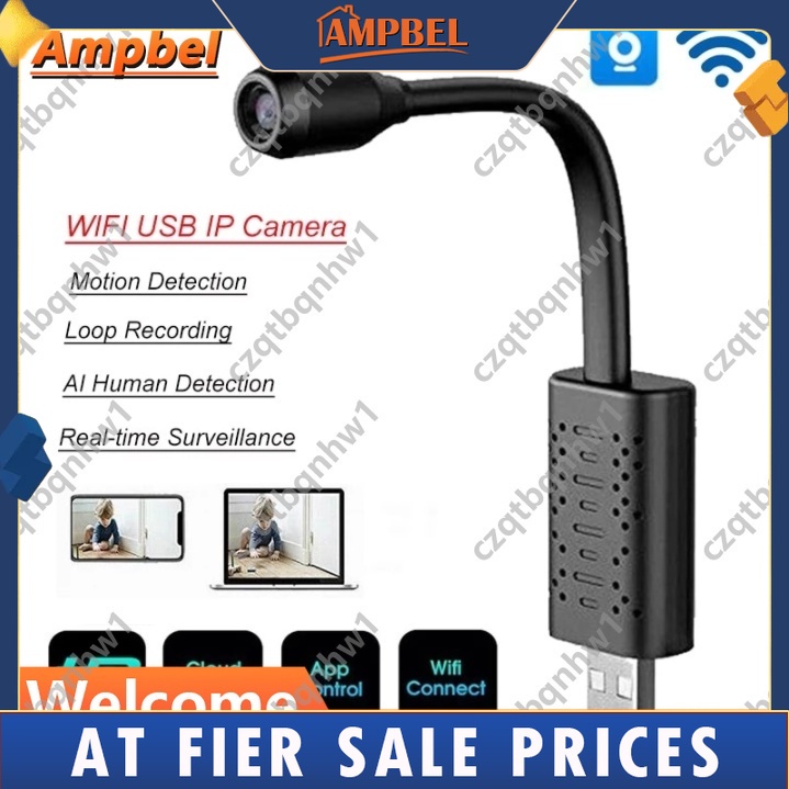 TZS Shop U21 1080P USB Surveillance Cameras Wireless Wifi SD Card Cloud ...