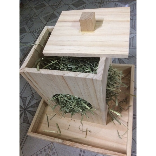 Dry Grass Tray With Compressed Tray For Rabbits, Chubby Bugs (Guine ...