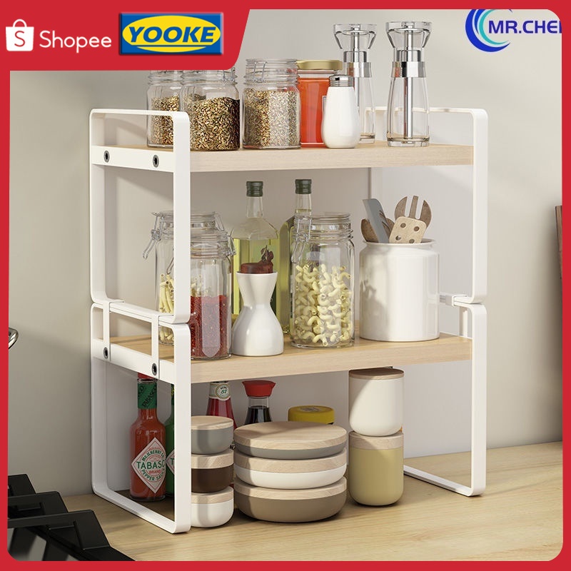 Yooke Multi-layer Iron Kitchen Rack Kitchen Storage Kitchen Sink ...