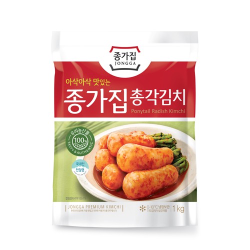 Jongga Ponytail Radish Kimchi 1kg 종가집 총각김치 | Shopee Singapore