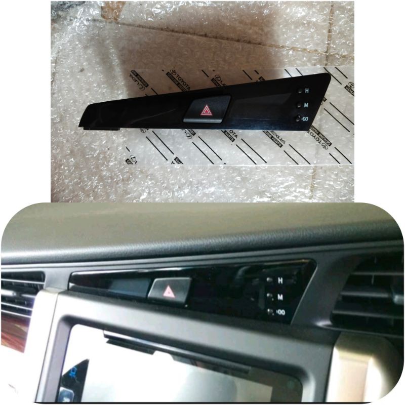 Digital Clock innova reborn hazard Switch innova reborn Original toyota ...