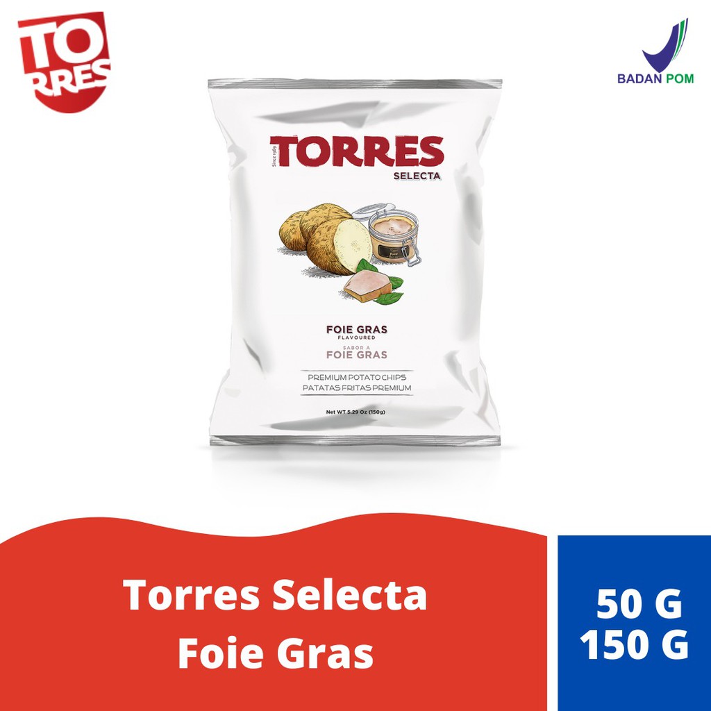 Torres Selecta Foie Gras Potato Chips | Shopee Singapore