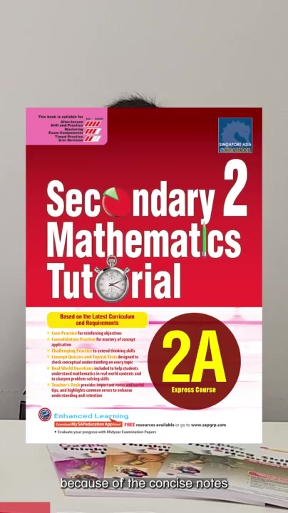 Secondary Mathematics Tutorial 1A - 3B [Express / G3] | Topical ...