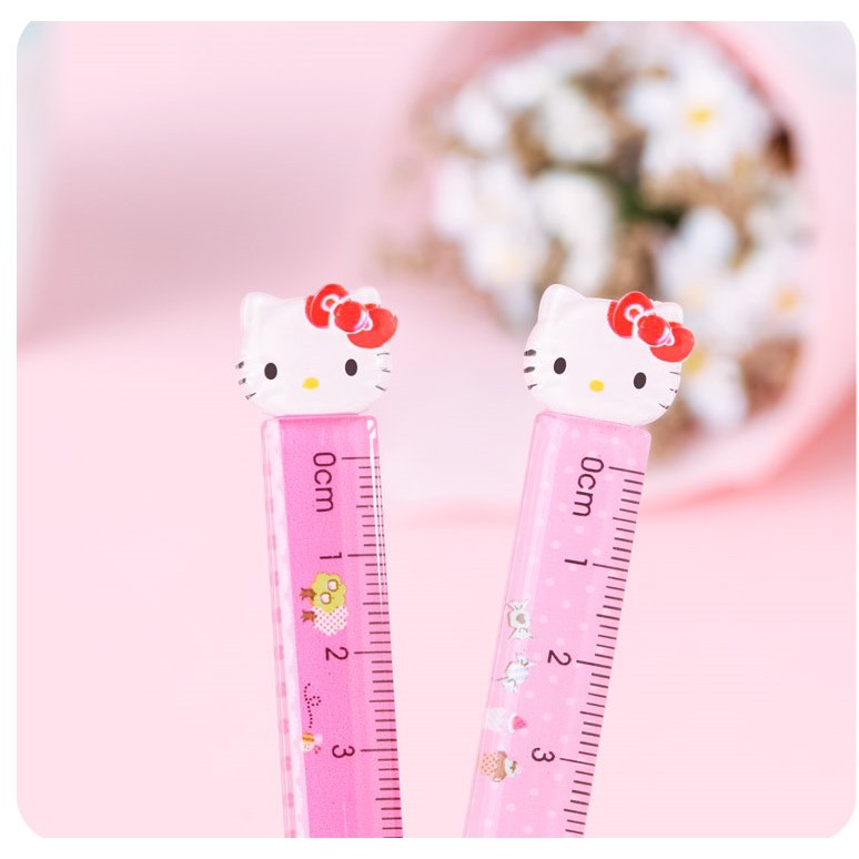 Hello Kitty Mini Ruler 12cm (1 pair) | Shopee Singapore