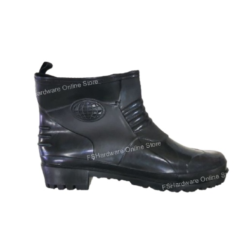 Korakoh 160mm Short PVC Safety Rubber Boots (Size 5 - 10) | Shopee ...