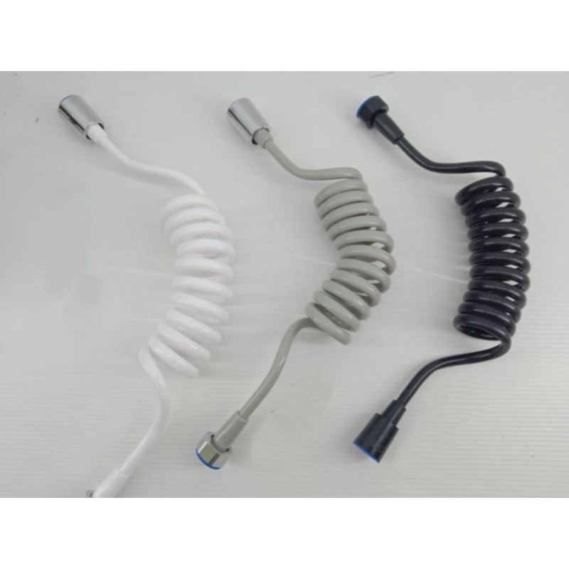 Spiral shower Hose 150 cm Length / jet shower closet Hose Telephone ...