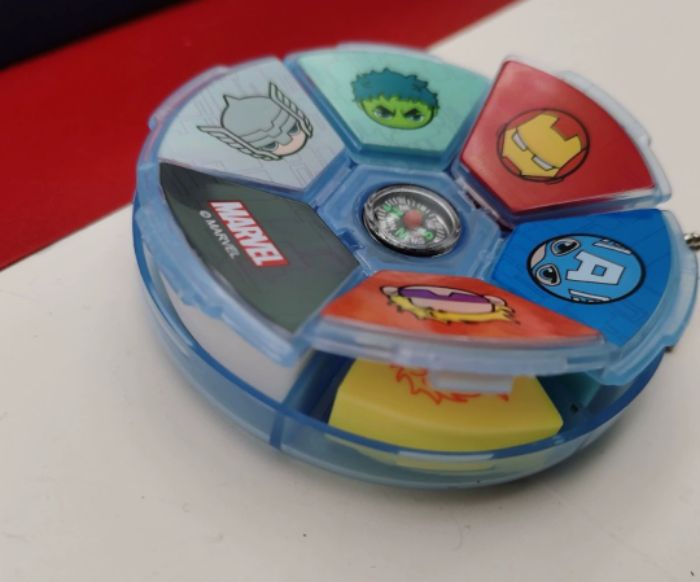 Marvel Mini Eraser Mini Compass Kids Pemadam Rubber Marvel Superhero ...