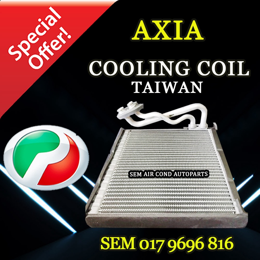 PERODUA AXIA TAIWAN NEW COOLING COIL/ EVAPORATOR (CAR AIRCOND SYSTEM ...
