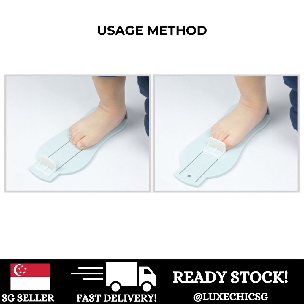 [SG SELLER] Foot Measuring Tool | Foot Sizer | Feet Measurement | Kids ...