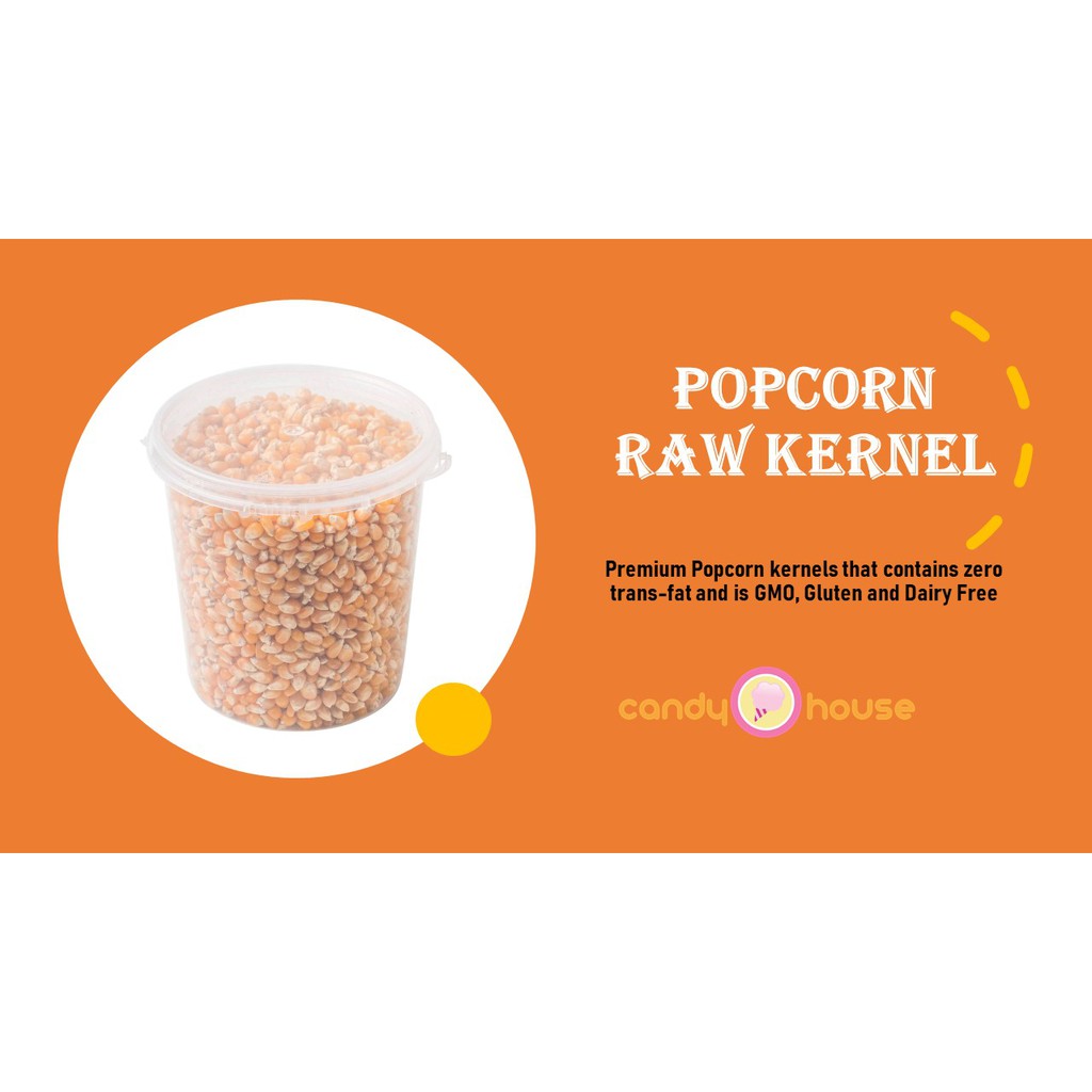 Premium Popcorn Raw Kernel - (Halal/ Tub Packaging) | Shopee Singapore