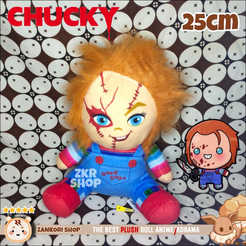 Plush TOY CHUCKY - ORIGINAL CHUCKY DOLL -CHUCKY DOLL STUFFED PLUSH ...
