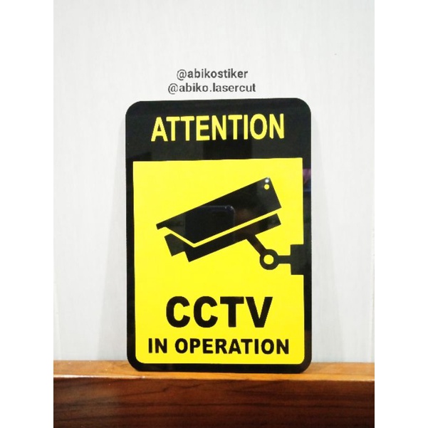 ACRYLIC SIGN BOARD CCTV CAMERA - ACRYLIC SIGN BOARD CCTV CAMERA ...