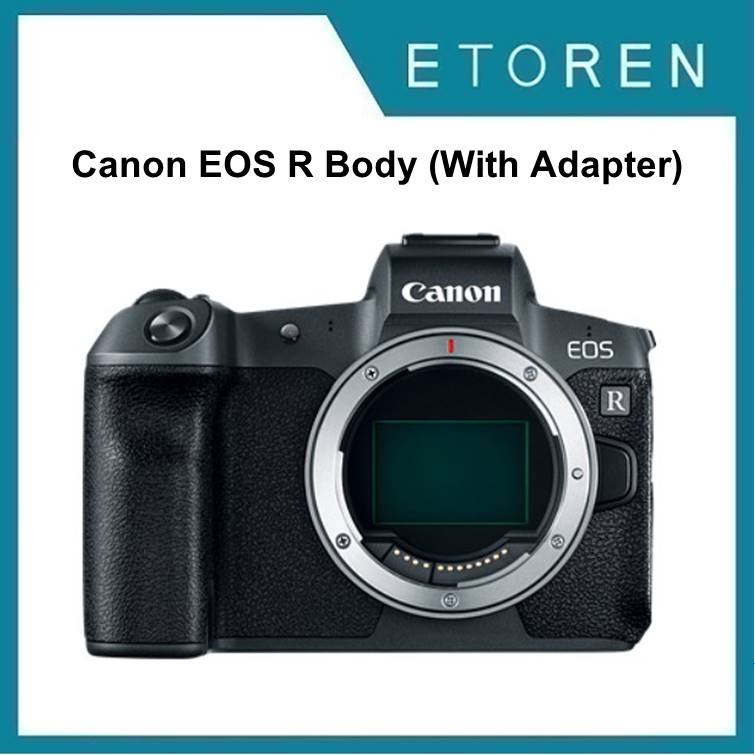 Canon EOS R Mirroless Digital Camera (With Adapter) | Shopee Singapore
