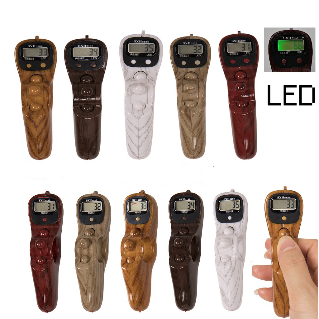 New Electronic Rosary Digital LED Tasbih Digital Counter Easy Reset ...