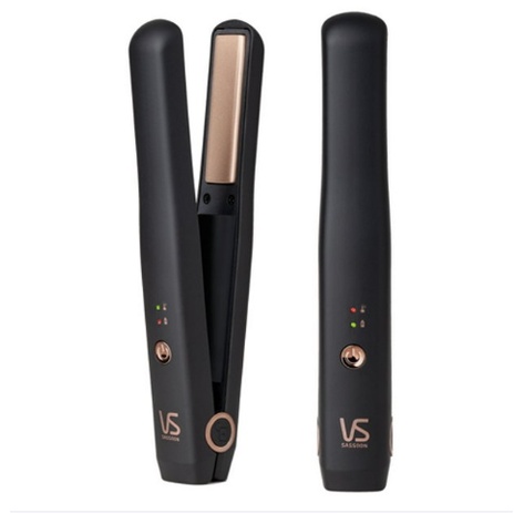[VIDAL SASSOON] Cordless Hair Straightener, Wireless Flat Iron for Hair ...