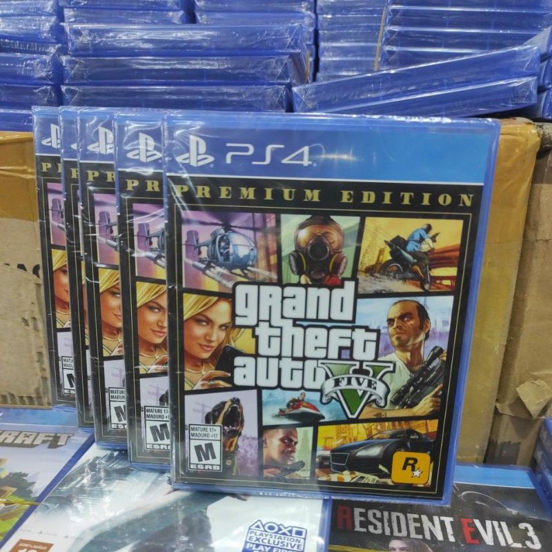 Ps4 GTA V/ GTA 5/ Grand Theft Auto V | Shopee Singapore