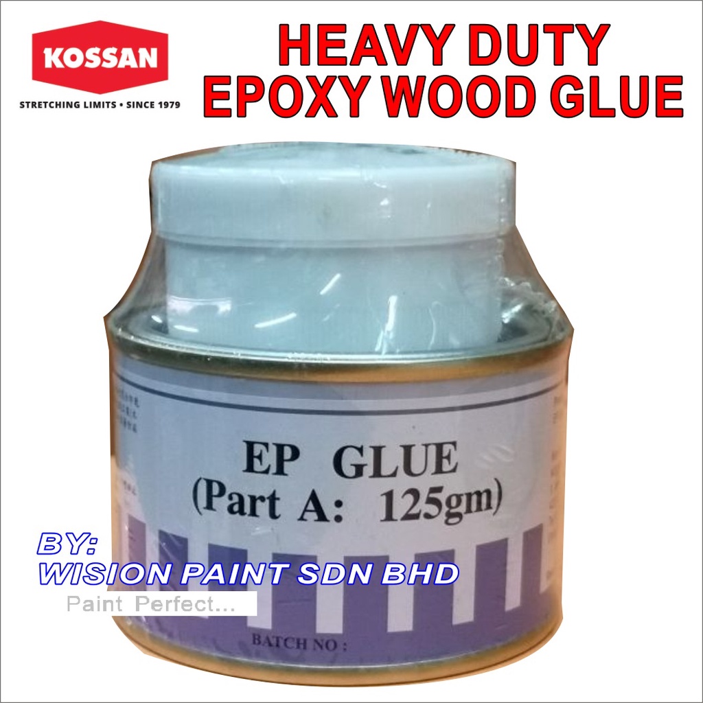 KOSSAN EP GLUE ( 125GM ) EPOXY Glue For Use to Bond WOOD, CONCRETE ...