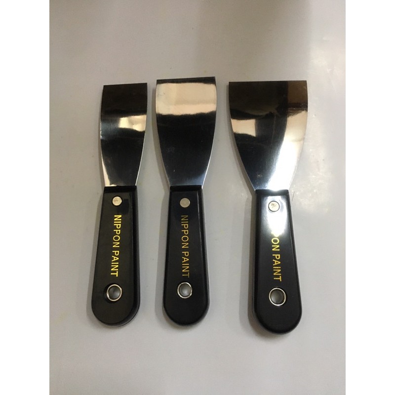 Nippon Stainless Steel Scraper Set 3pcs 1-1/2”,2”,2-1/2” | Shopee Singapore