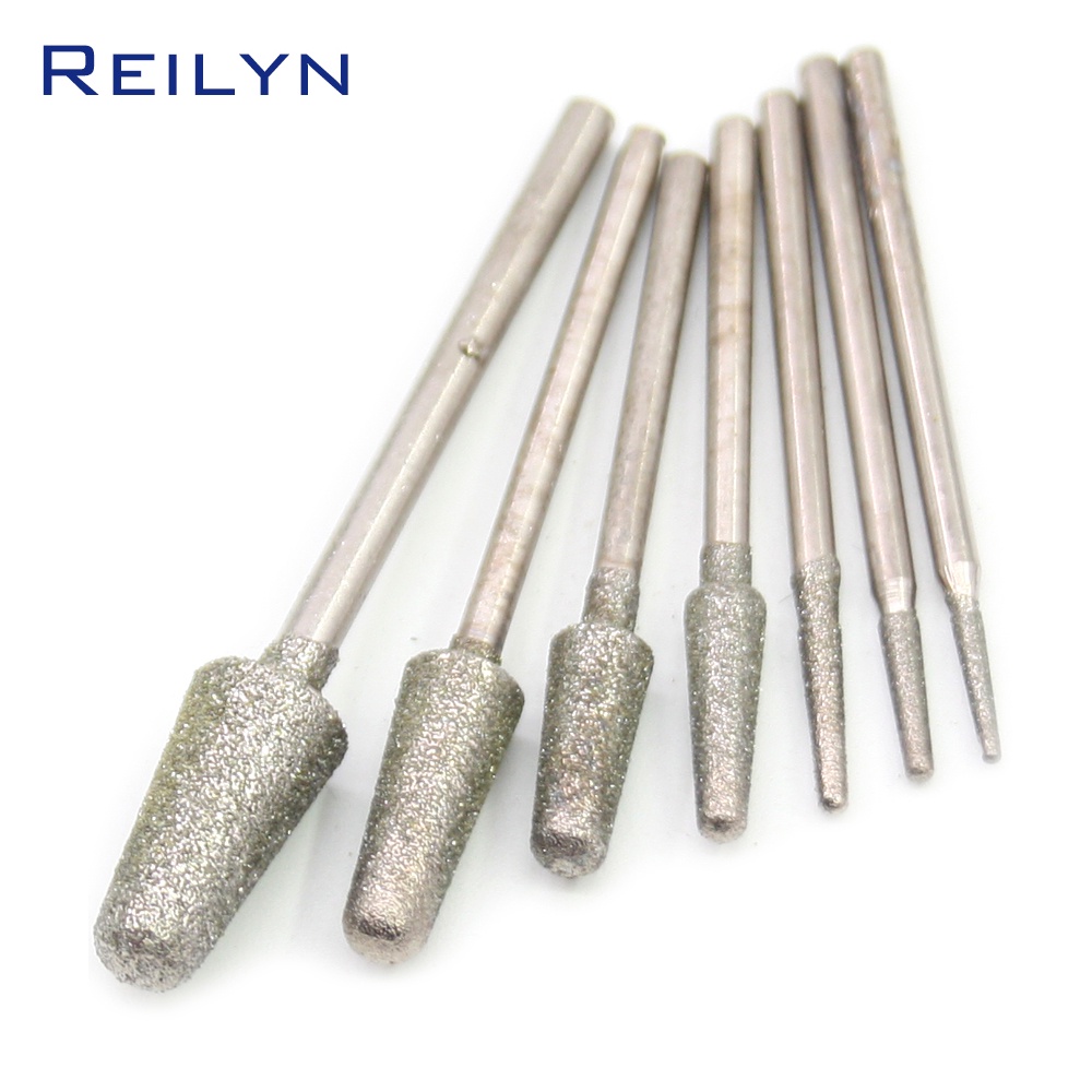 2.35mm Fine grade B-Type Diamond abrasive bits grinding burr teeth ...