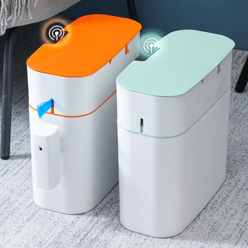 【Ready stock】QM Smart Trash Bins Automatic Infrared Sensor Rubbish Dust ...