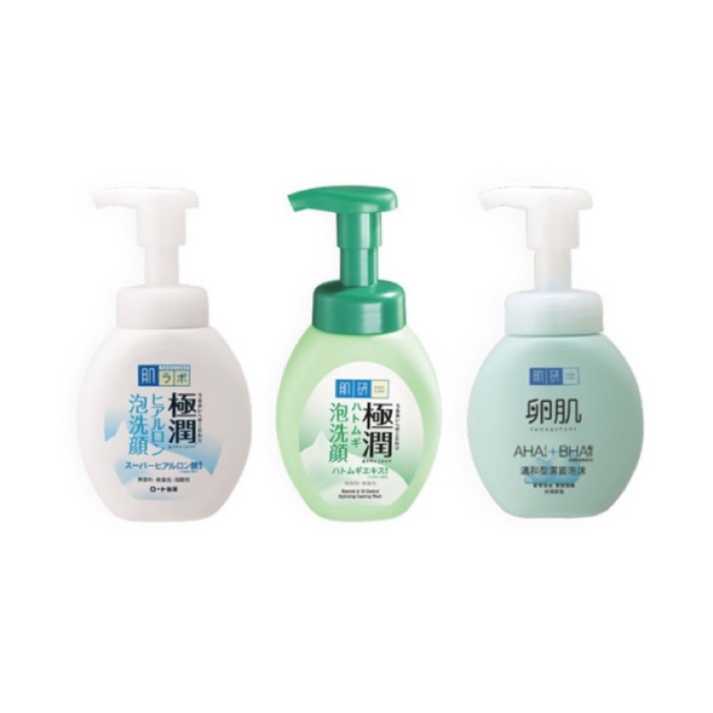 Hada Labo Facial Foam Wash 160g Hydrating Oil Control AHA BHA ...
