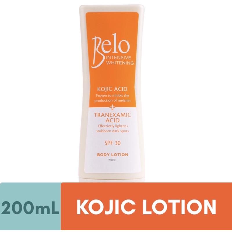 Belo Intensive Whitening Body Lotion 200mL + FREE Lotion 100ml | Shopee ...