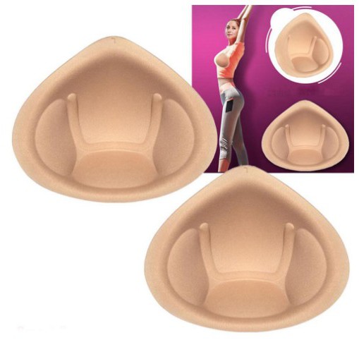 1 Pair False Boobs Enhancer Crossdresser Bra Breast Form Fake Breast