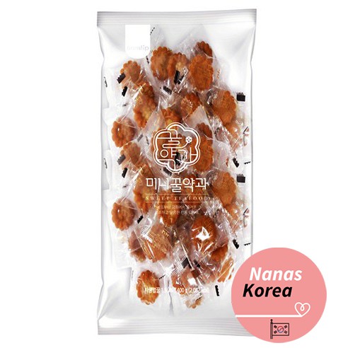 [Korean Snack] Samlip Mini Honey Yakgwa 500g(Korean Traditional Cake ...
