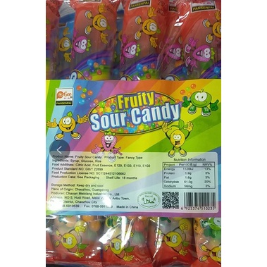 Fruity Sour Candy 24packs (HALAL) | Shopee Singapore