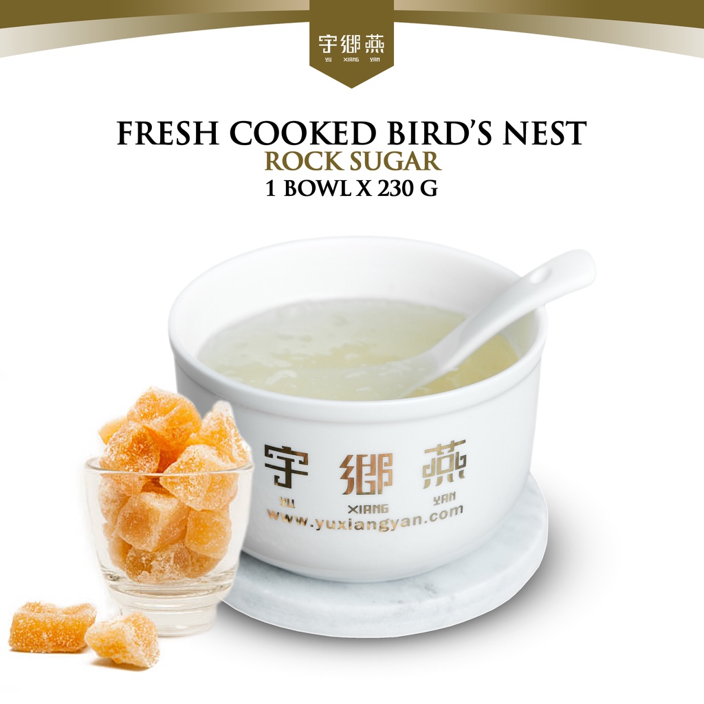 YuXiangYan Fresh Cooked Rock Sugar Bird's Nest Bowl Yu Xiang Yan ...