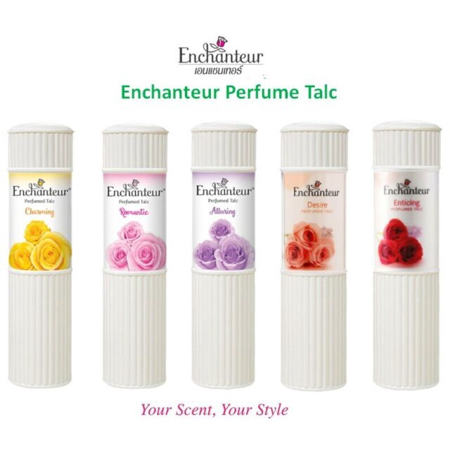 ENCHANTEUR Talcum Powder 250g | Shopee Singapore