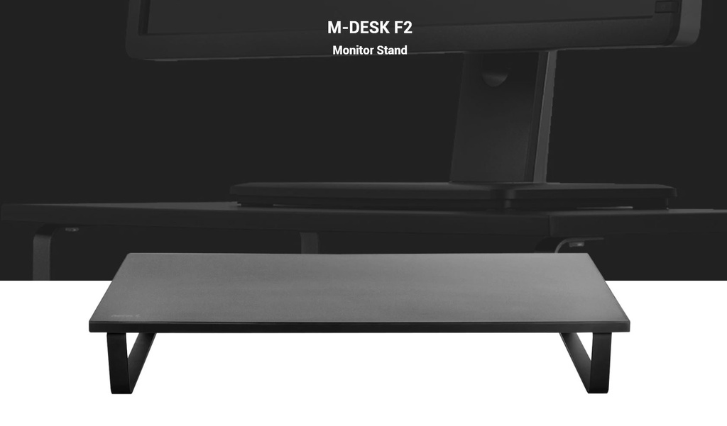 Deepcool M-desk F2, Monitor Stand, Black (1 YEAR WARRANTY BY TECH ...