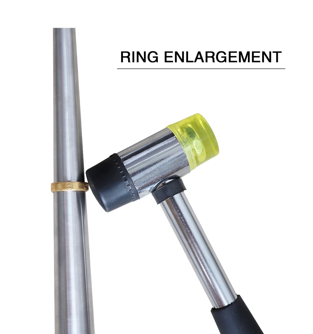 Professional Ring Enlarger Stick Mandrel Handle Hammer Ring Sizer ...