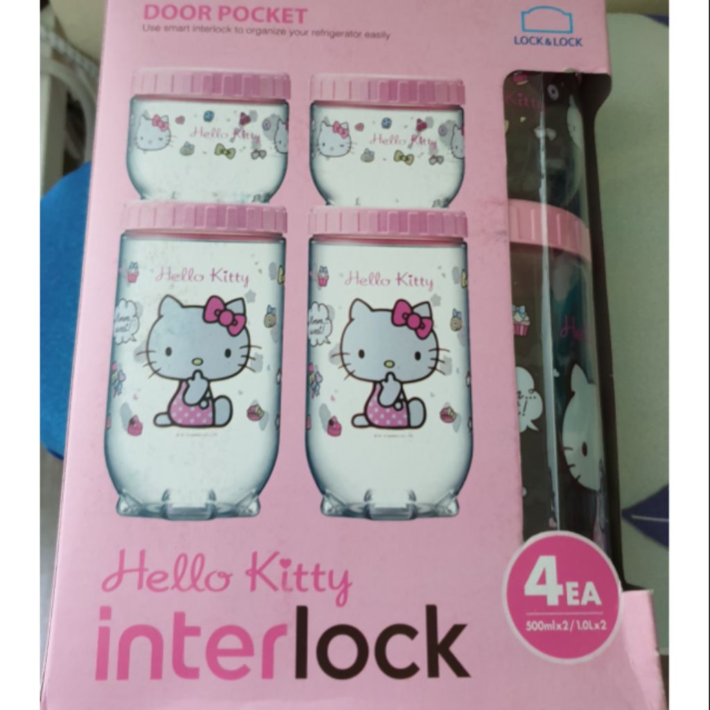 Hello kitty storage box lock & lock | Shopee Singapore