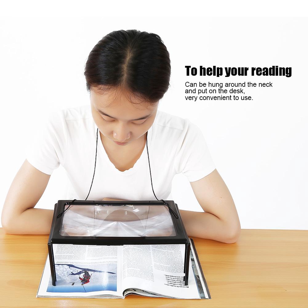 Foldable Ultrathin Magnifying Glass Reading Magnifier | Shopee Singapore