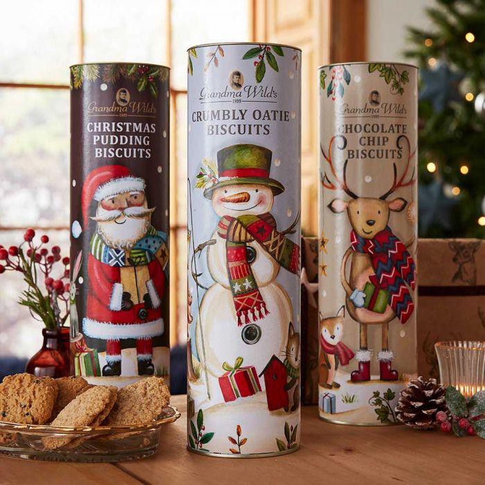 Xmas Specials!! Grandma Wild's Giant Festive Biscuit Tube 200g | Shopee ...