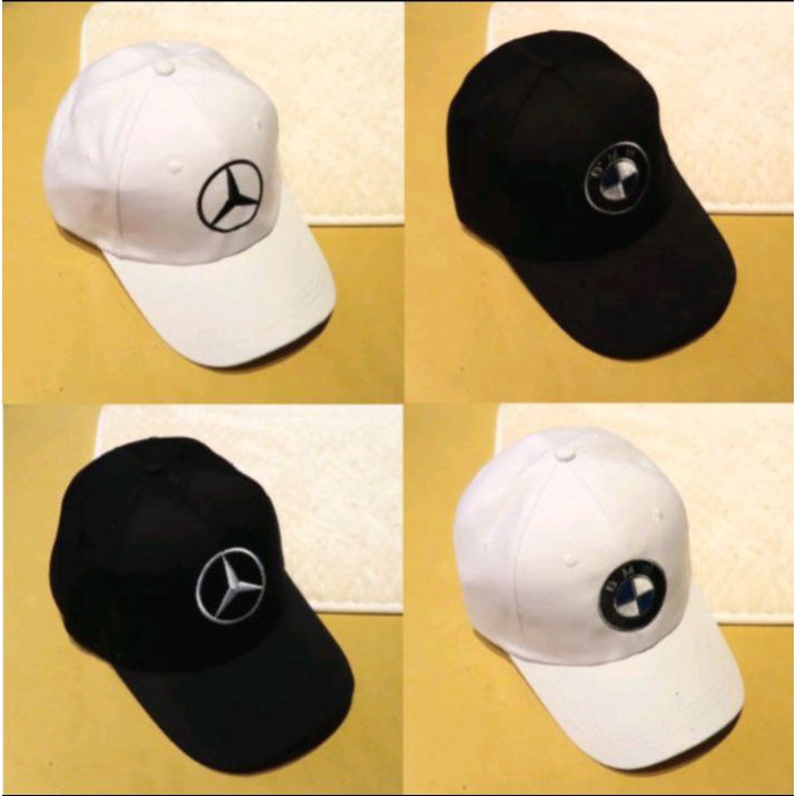 Stok Sedia Ada Cap Kereta BMW / MERCEDES CAP Car Logo Jenama Kereta ...