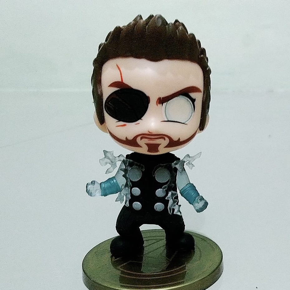Thor Ragnarok One Eye Chibi Avengers Action Figure Collection | Shopee ...
