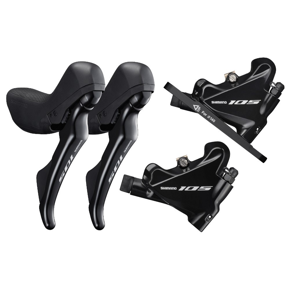 SHIMANO 105 ST-R7020 R/L Hydraulic Disc Brake DUAL CONTROL LEVER 11 ...