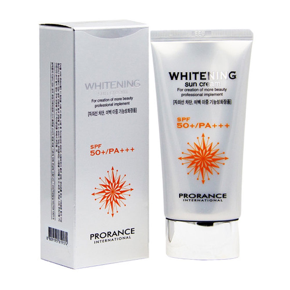 Prorance Whitening Sun cream 70ml (SPF50+, PA+++) Sun screen UV protection | Shopee Singapore