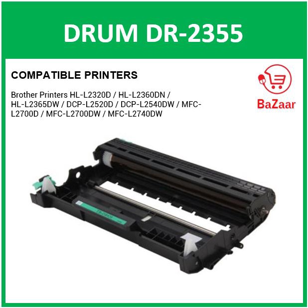DRUM 2355 DR-2355 DR2355 COMPATIBLE PREMIUM CARTRIDGE 12K For Brother ...