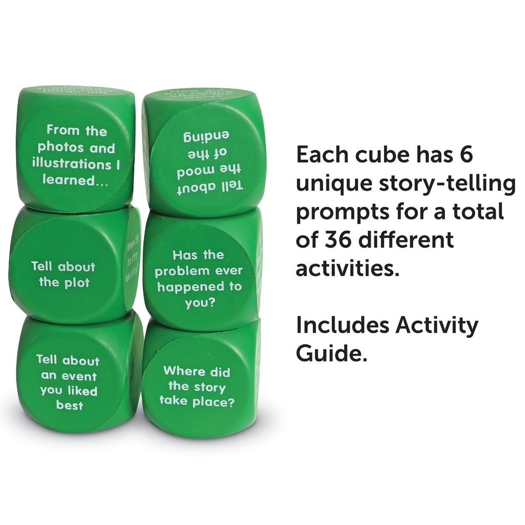 Learning Resources LER7233 Retell a Story Cubes/ Reading Comprehension ...