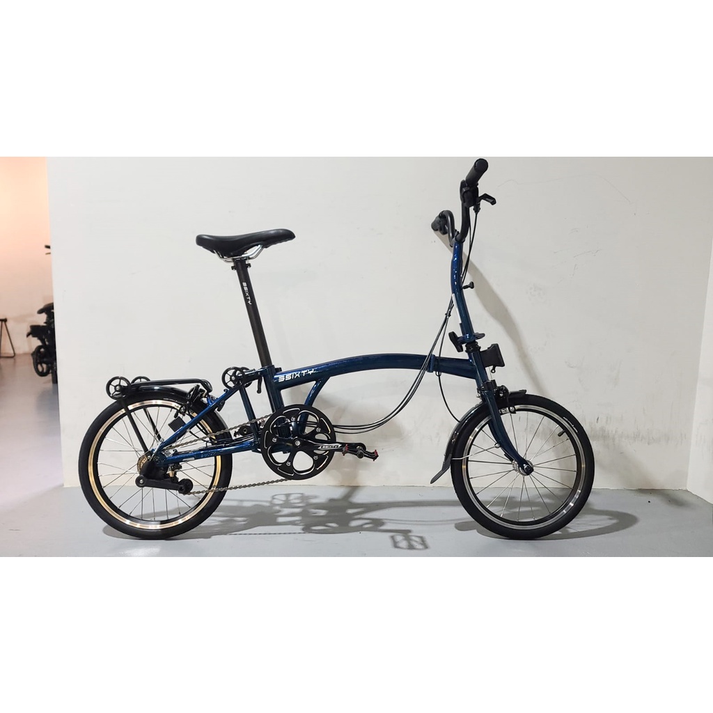 3Sixty External 6 Speed G6 M bar Folding Bike Trifold 16" Foldable ...