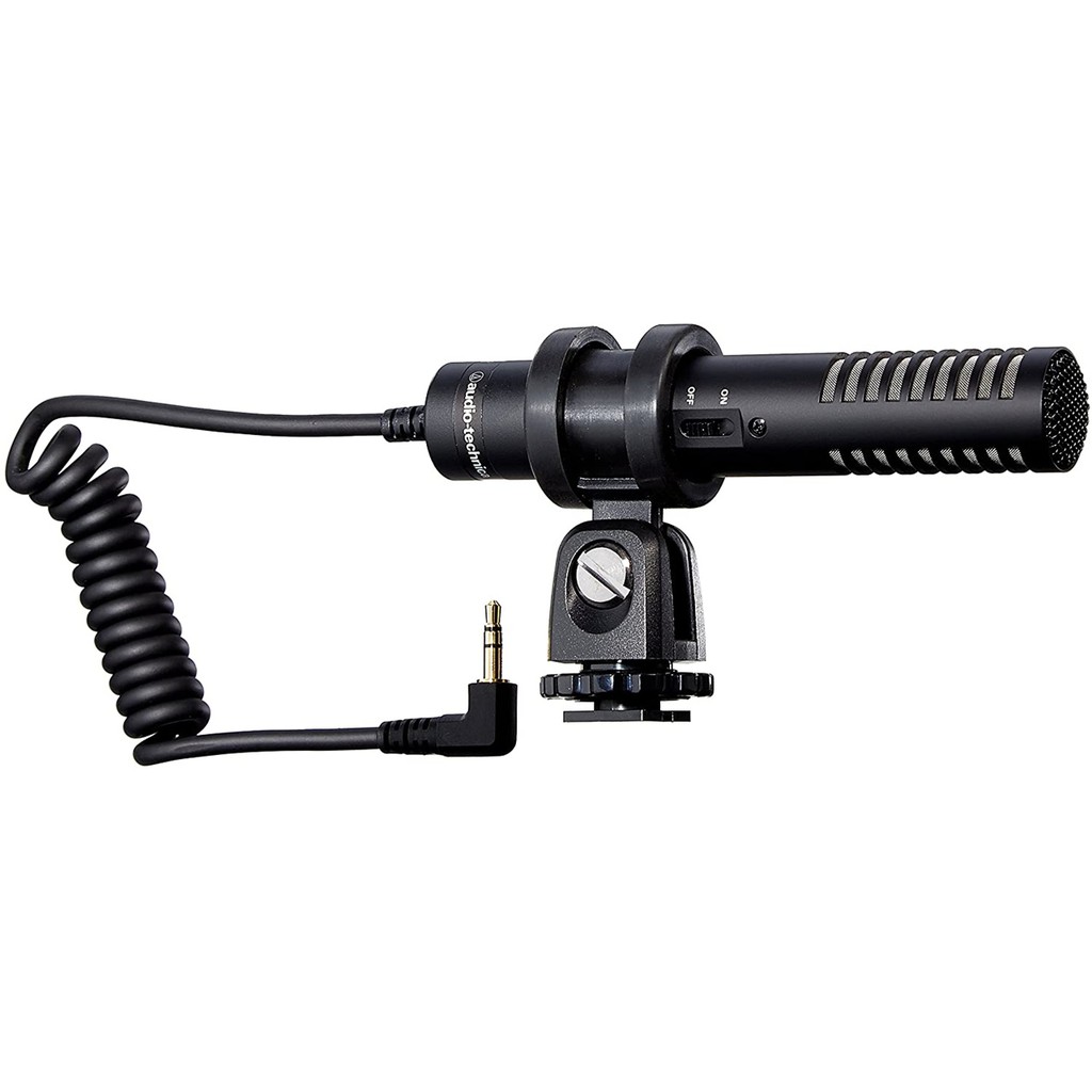 Audio-Technica PRO24-CM Stereo DSLR Short Shotgun Mic 3.5mm Input 1 ...