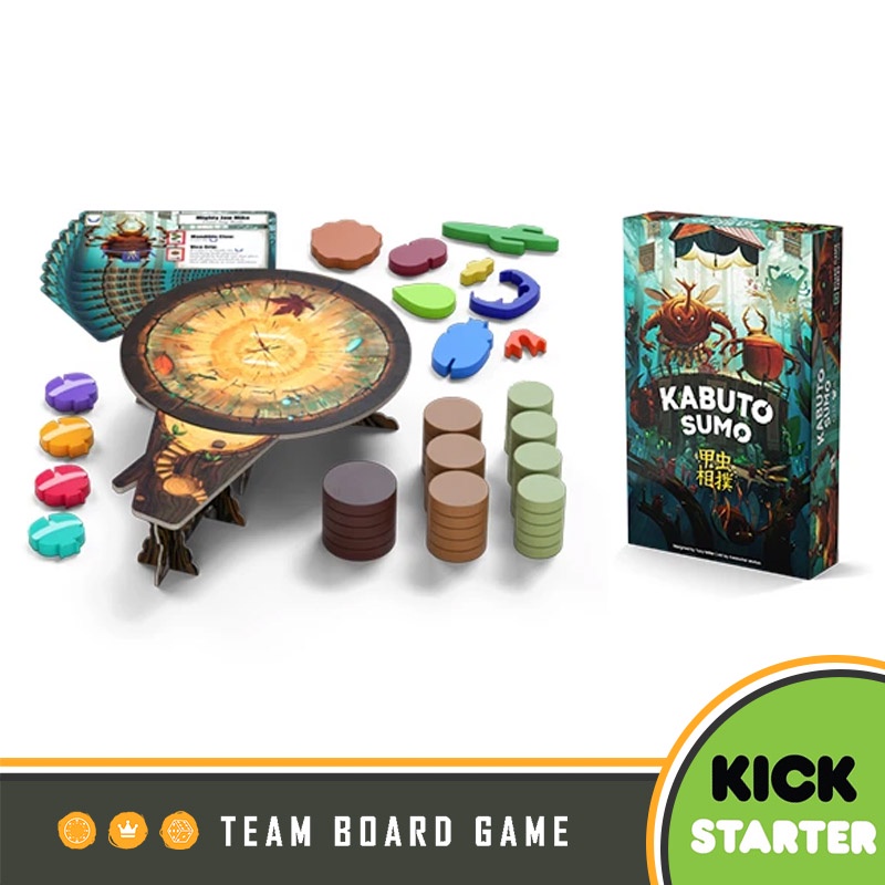 Kabuto Sumo Board Game + Insect All-Star Expansion (Kickstarter ...