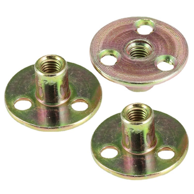 M6 M8 M10 iron plate nut furniture splint nut lock nut sofa hardware ...