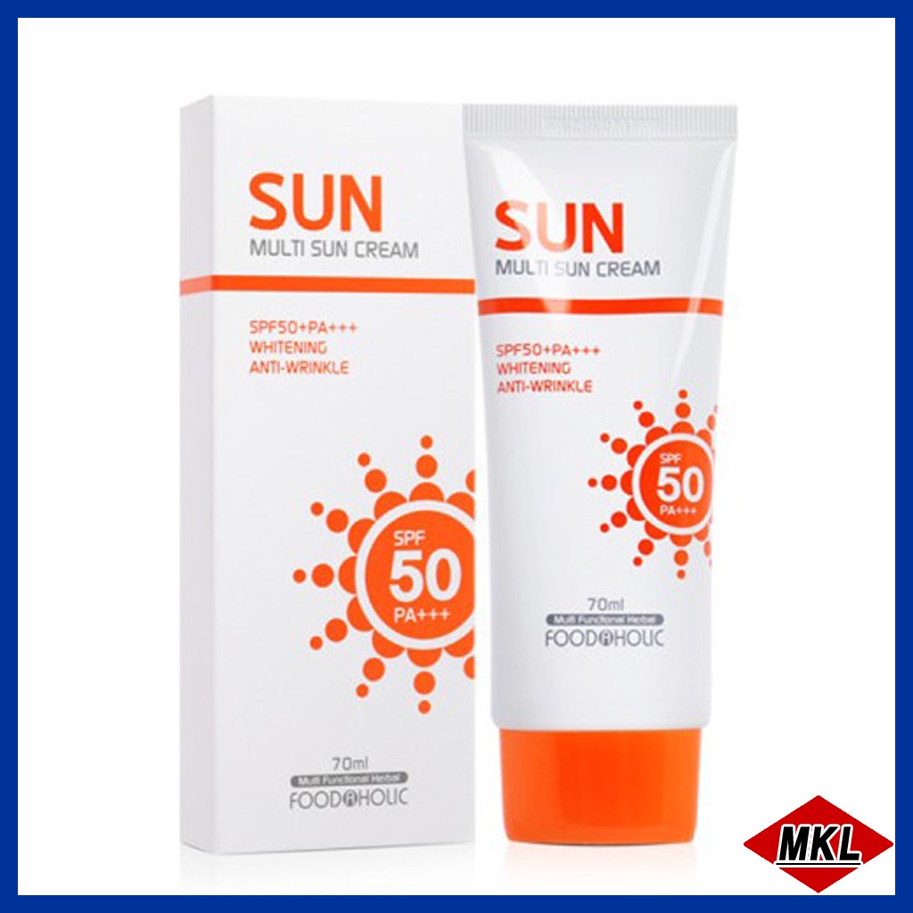 [FOODaHOLIC] Multi Sun Cream SPF50+PA+++ 70ml | Shopee Singapore