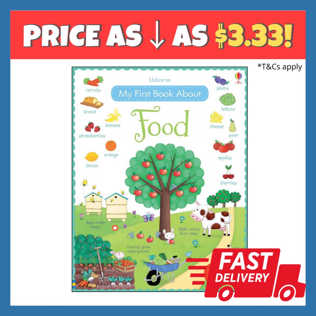 (Food) Usborne First Sticker Book Kids Sticker Books Children Activity ...